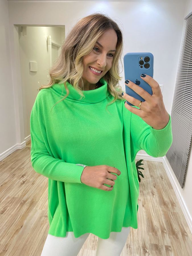 Blusa Feminina Modal Biamar Verde Neon - Rosa Maria